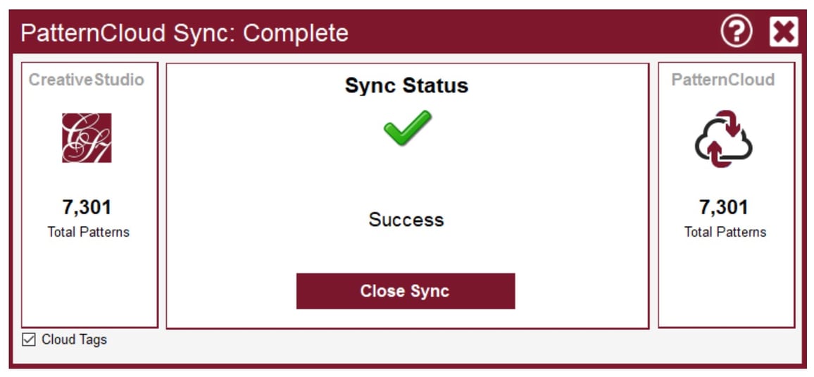 Pattern Sync in the Patterns Tab